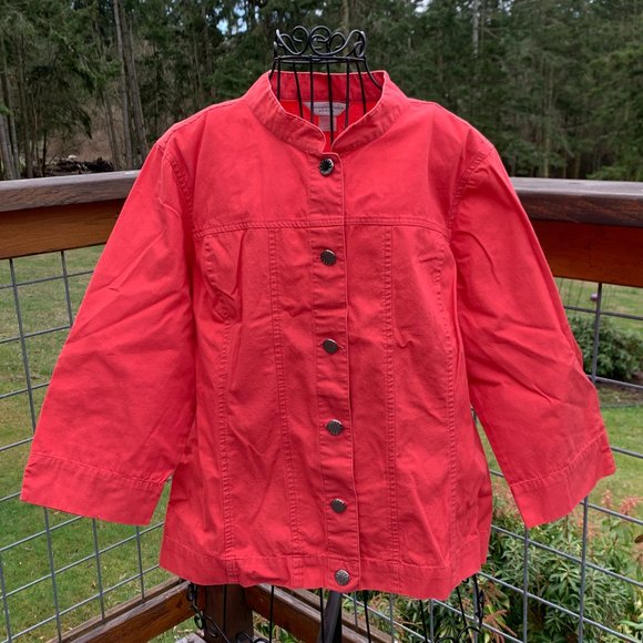 Christopher & Banks | Jackets & Coats | Christopher Banks Coral 34 ...